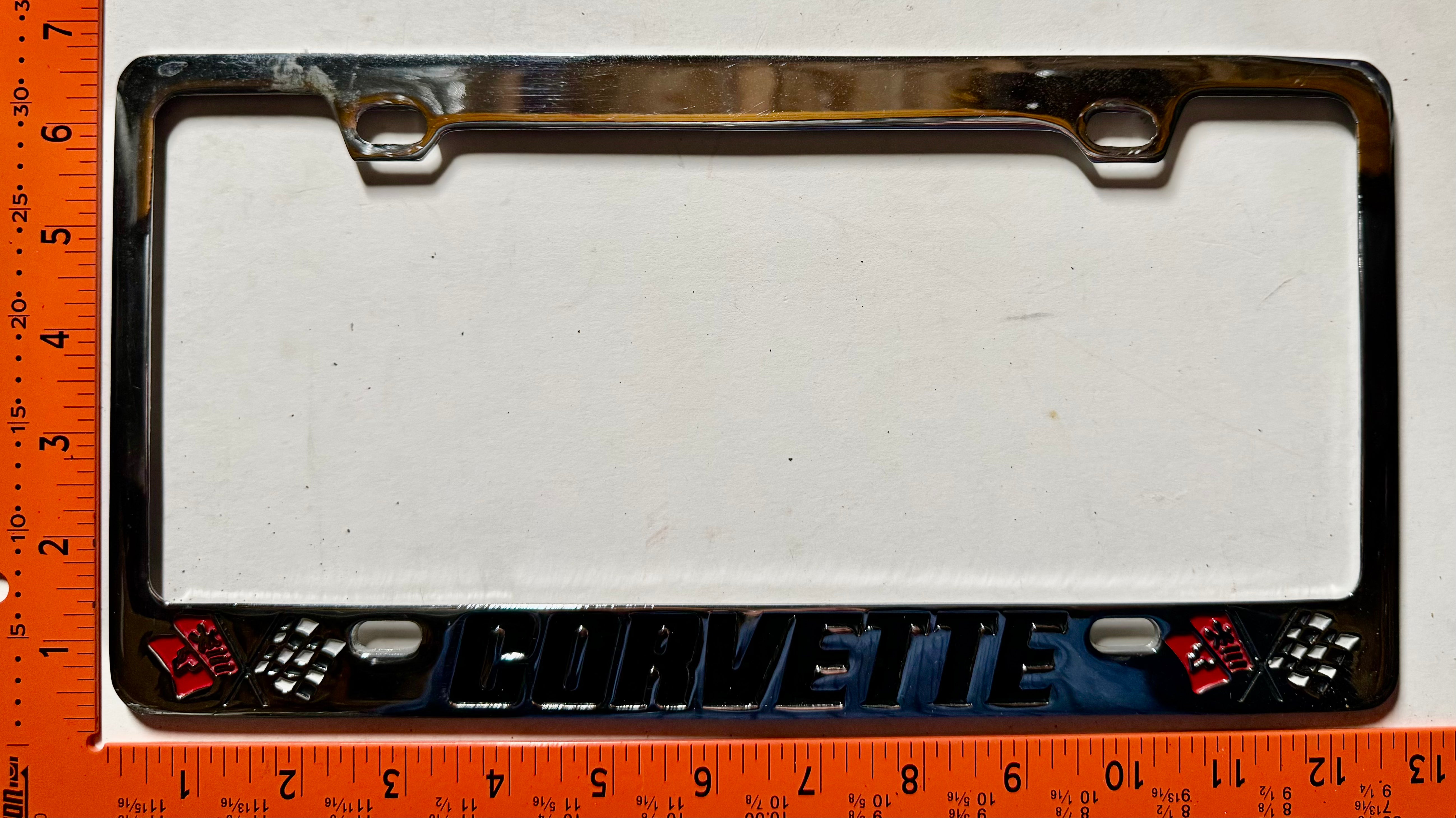 Corvette License Plate Frame – LicensePl8s.com